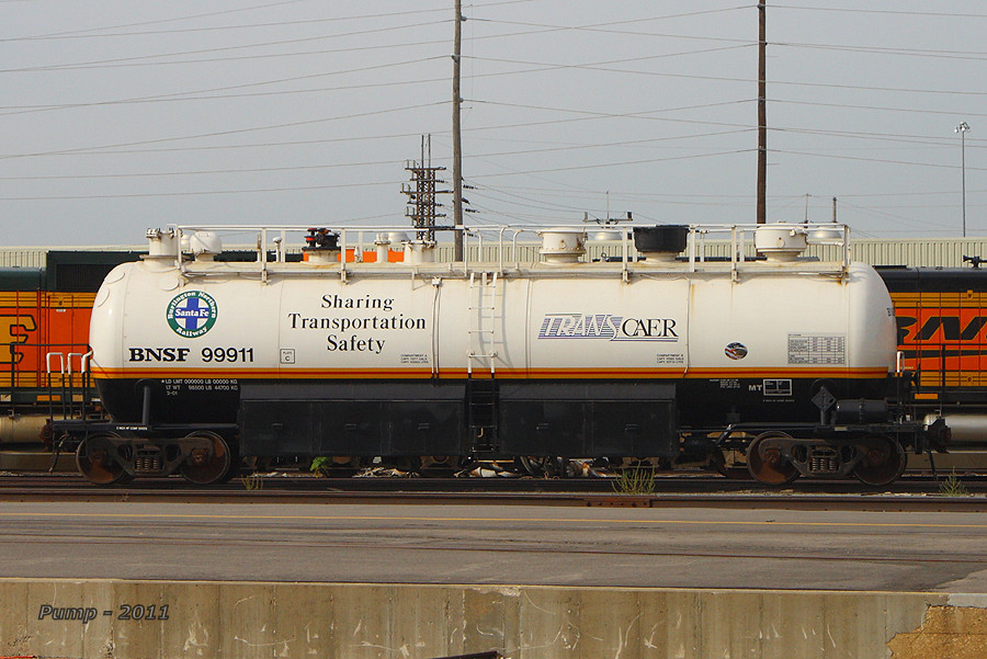 BNSF 99911 - TransCaer Tank Car
